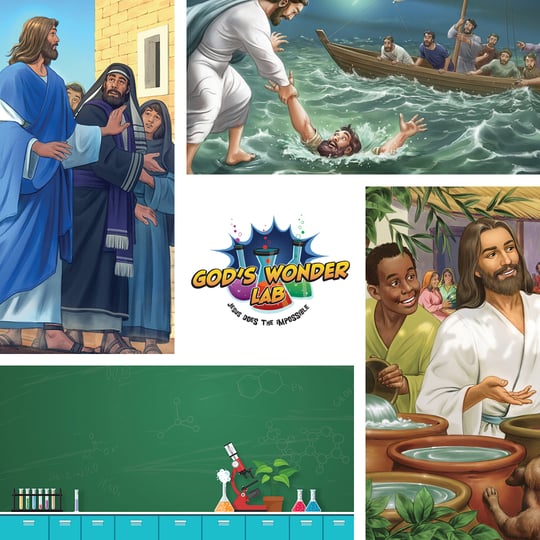 Download All Art | God’s Wonder Lab VBS